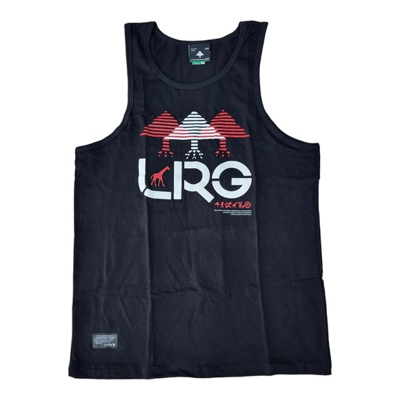 Lrg | Shirts | Lrg Lifted Research Group Tank Top Black Color Lrg Front Graphic | Poshmark